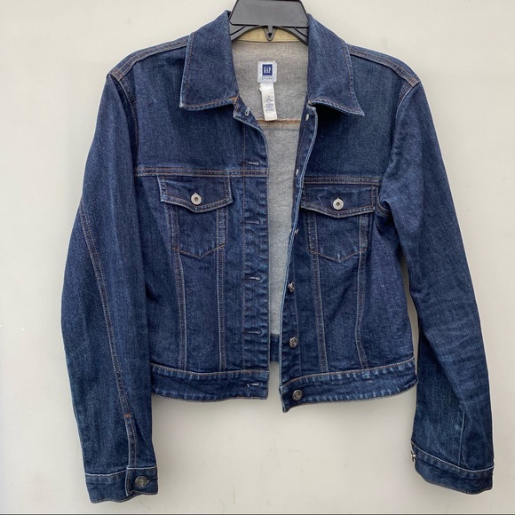 GAP Factory | Jackets & Coats | Gap Factory Store Cropped Jacket Denim ...